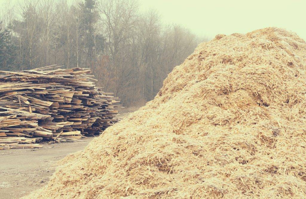 Sawmill Waste Collection in Staffordshire | P.H. Winterton